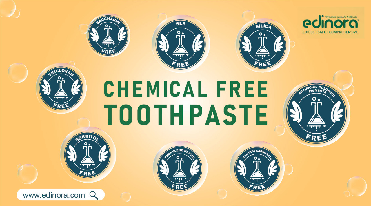 Green Signals on! Right toothpaste for your little one | Edinora Herbal ...
